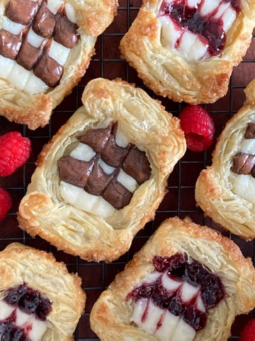 Spooky Spider Pastry Puffs - Better with Buttermilk