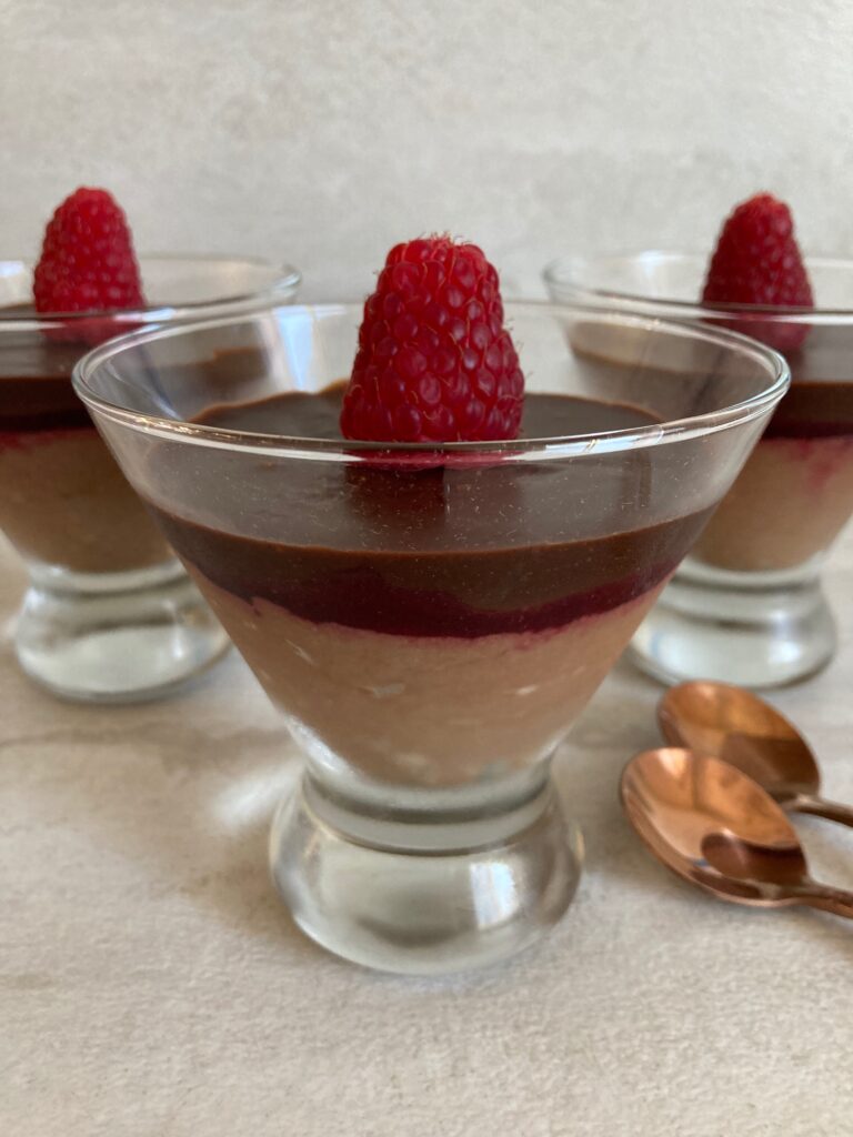 Simply Sinful Chocolate Raspberry Mousse Cups - Better with Buttermilk